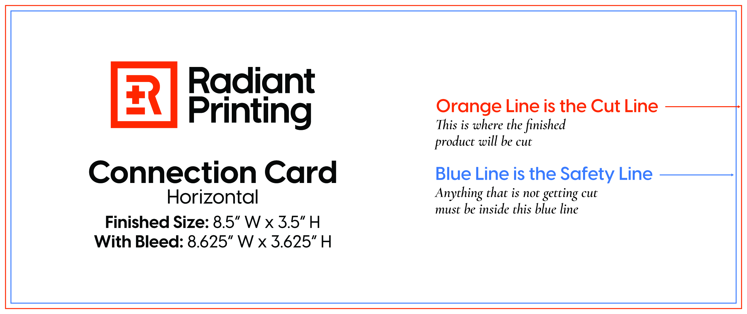 Connection Cards - Radiant Printing